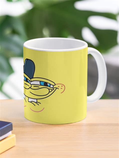 Spongebob Smirk Face Coffee Mug For Sale By Kirkdstevens Redbubble
