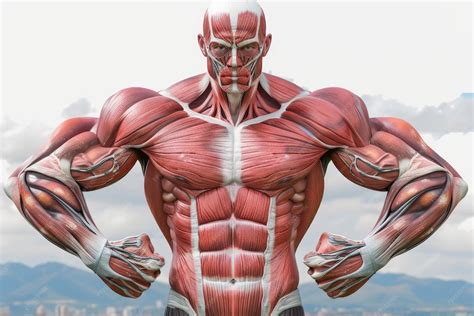 Premium Photo Intricate Human Muscle Structure Detailed Illustration Showcasing The Complexity