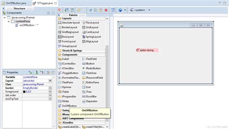 adicionar componente customizado na paleta do eclipse java guj