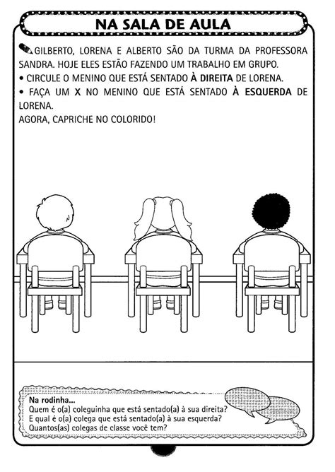 Para Bons Educadores Atividade Para Trabalhar Lateralidade