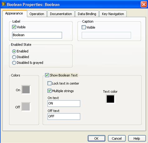 Toggle Boolean Text On Switch Ni Community