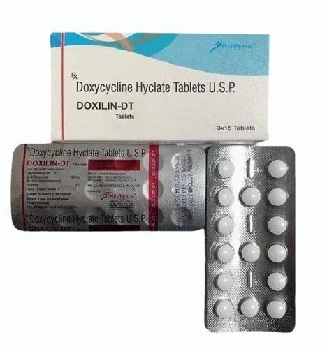 Doxycycline 200mg Tablets Packaging Size 10x10 At ₹ 180 Strip In Gohpur