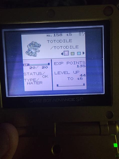[gen2] Shiny Totodile In Pokemon Silver After 2500 Soft Resets R Shinypokemon