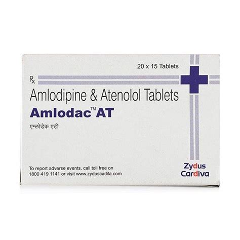 Amlodac At Tablet Uses Side Effects Price Composition Zydus