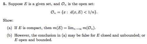 measure theory stein shakarchi real analysis ch1 ex5 b