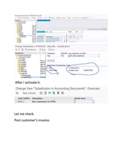 Validation And Substitution Sap Fi Advance Functions 2019 Docx