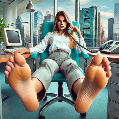 Sexy Girl Office Feet And Soles By Gekopvoeten31 On Deviantart