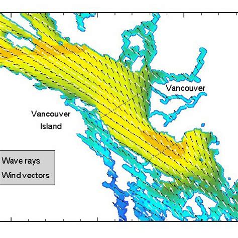 Graphical Output From Forecast System The Swan Wave Model Produces