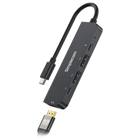 Buy Simplecom USB C In Multiport Adapter USB Hub CH PC Case Gear Australia