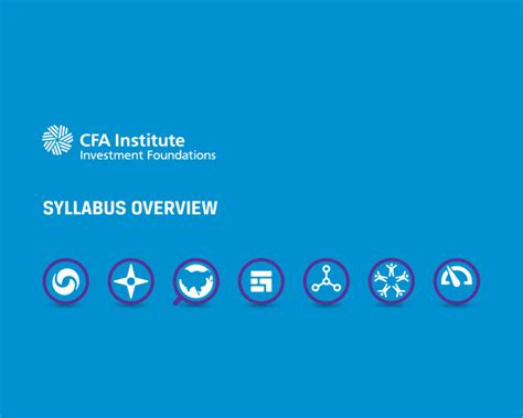 Investment Foundations Syllabus Overview