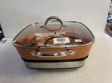 Copper Chef Electric Skillet Trice Auctions