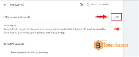 How To Disable Or Turn Off Save Password Pop Ups In Brave