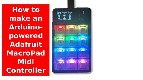 Control Via Midi Test With Adafruit Macropad Rp2040 Midi Tracker Polyend Backstage