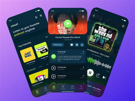 Podcast App Ui By Saurav Nayak On Dribbble