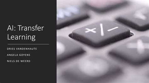 Transfer Learning Ppt