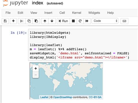 R Htmlwidgets In Jupyter Notebooks R Bloggers