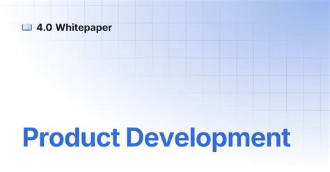 product development 4 0 whitepaper