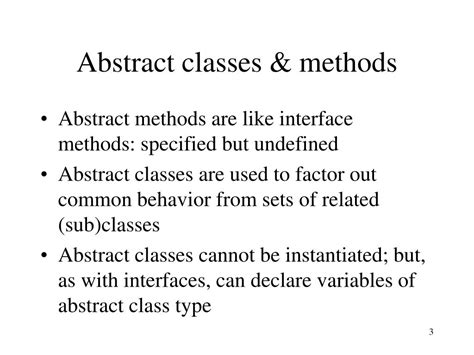 Ppt Abstract Classes And Inheritance Hierarchies Powerpoint Presentation Id4143503