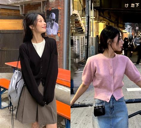 2만원대 데일리쥬 가디건으로 21도 기온별 옷차림 코디 지그재그 쿠폰 R23gllki 네이버 블로그