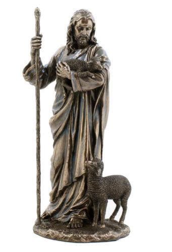 Jesus Christ Sculpture The Good Shepherd Statue Figurine 1870395966