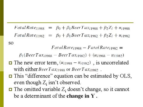 Regression With Panel Data Panel Data P Panel