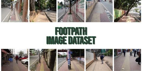 Footpath Image Dataset Kaggle