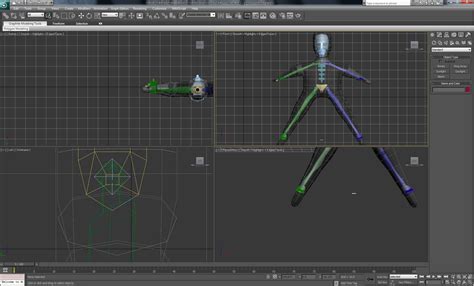 3d Modelling And Animation Using Bones And Biped