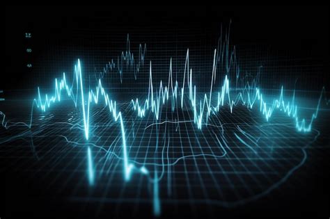 Premium Ai Image Wave Lines Neural Network Digital Puls