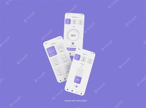 Premium Psd Customizable Mockup With Separated Mobile Phone Screens For Ui Ux App Presentation
