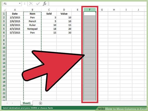 How To Move Columns In Excel 10 Steps With Pictures WikiHow