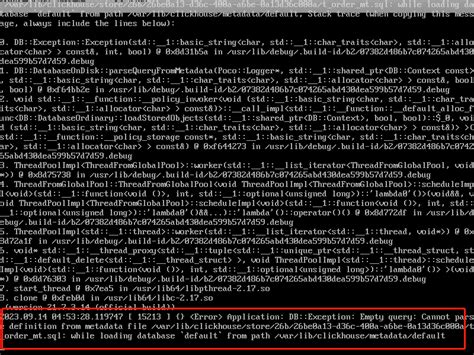 Clickhouse 常见报错clickhouse Activating Csdn博客