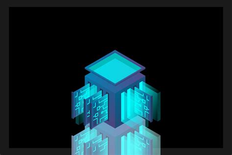 Data Center Isometric Icon Database And Cloud Data Storage Concept Pcb Slot Server Room