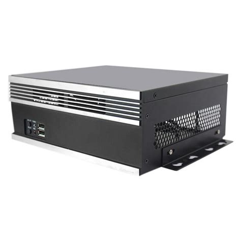 Itx Case Brushed Aluminum Panel Portable Mini Comp Grandado