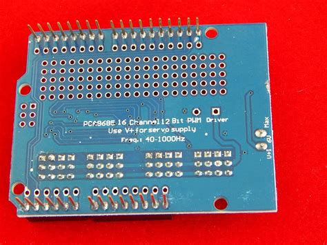 16 кан 12 бит ШИМ Серво контроллер Pca9685 Arduino Radiomart Kz