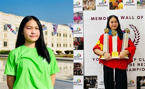 Э Үүрийнцолмон ой тогтоолтын хамгийн залуу дэлхийн аварга боллоо