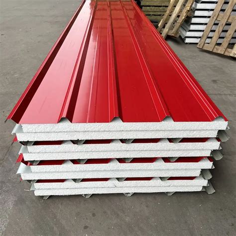 Wall Cladding Insulation Board Esp Wall Panel Cold Room Rock Wool Pu