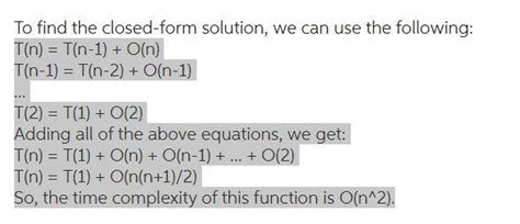 solved to find the closed form solution we can use the