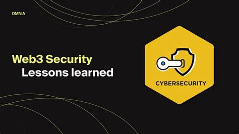 web3 security — lessons learned omnia
