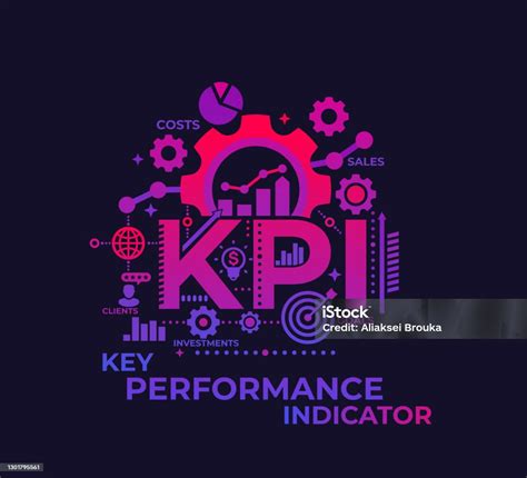 Kpi Indikator Kinerja Utama Konsep Manajemen Vektor Ilustrasi Stok Unduh Gambar Sekarang Istock