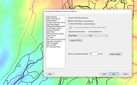 Tips For Using The Hydrologic Modeling Wizard Aquaveo And Water
