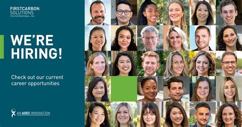 Join Our Team Firstcarbon Solutions