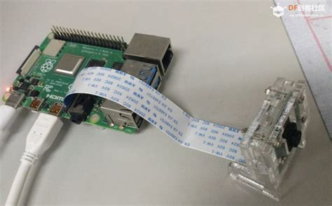 树莓派玩opencv python DF创客社区