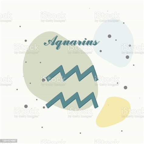 물병 자리 조디악 기호 여러 가지 빛깔의 배경에 점성술 기호 0명에 대한 스톡 벡터 아트 및 기타 이미지 0명 개념 디자인 요소 Istock