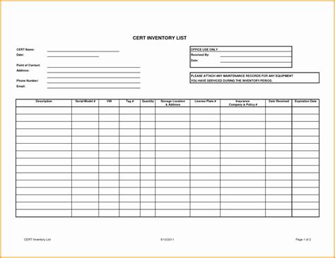 Cattle Inventory Spreadsheet — Db