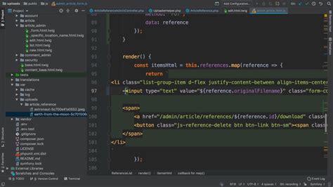 Javascript For Editing A Reference All About Uploading Files In Symfony Symfonycasts