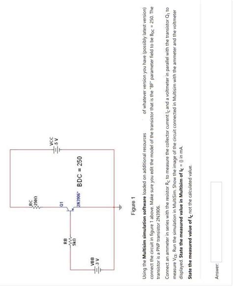 Solved Using The Multisim Simulation Software Loaded On