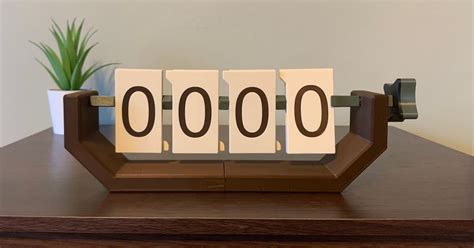 Binary Counter Modern Interactive Design By ERAVIA Download Free STL Model Printables Com