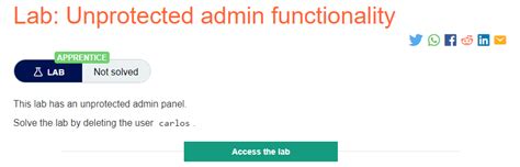 Unprotected Admin Functionality Portswigger Write Up Aitor Ciberseguridad Y Hacking Ético