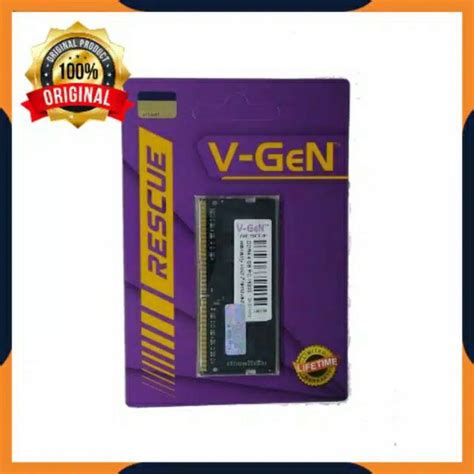 Jual Ram Ddr4 Sodim V Gen Rescue 4gb Pc192002400mhz Memory Laptopnotebook V Gen Original