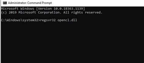 Opencl Dll Missing Error How To Resolve